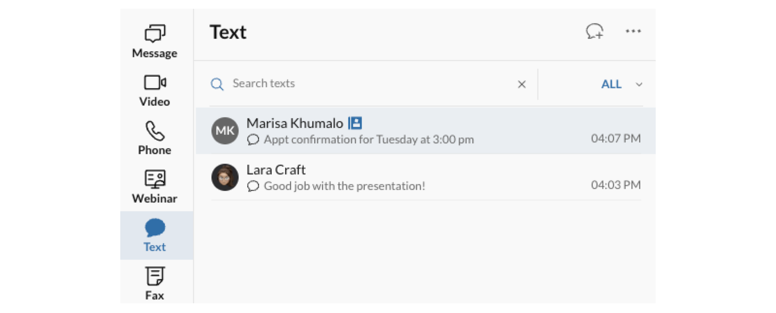 key templates ringcentral