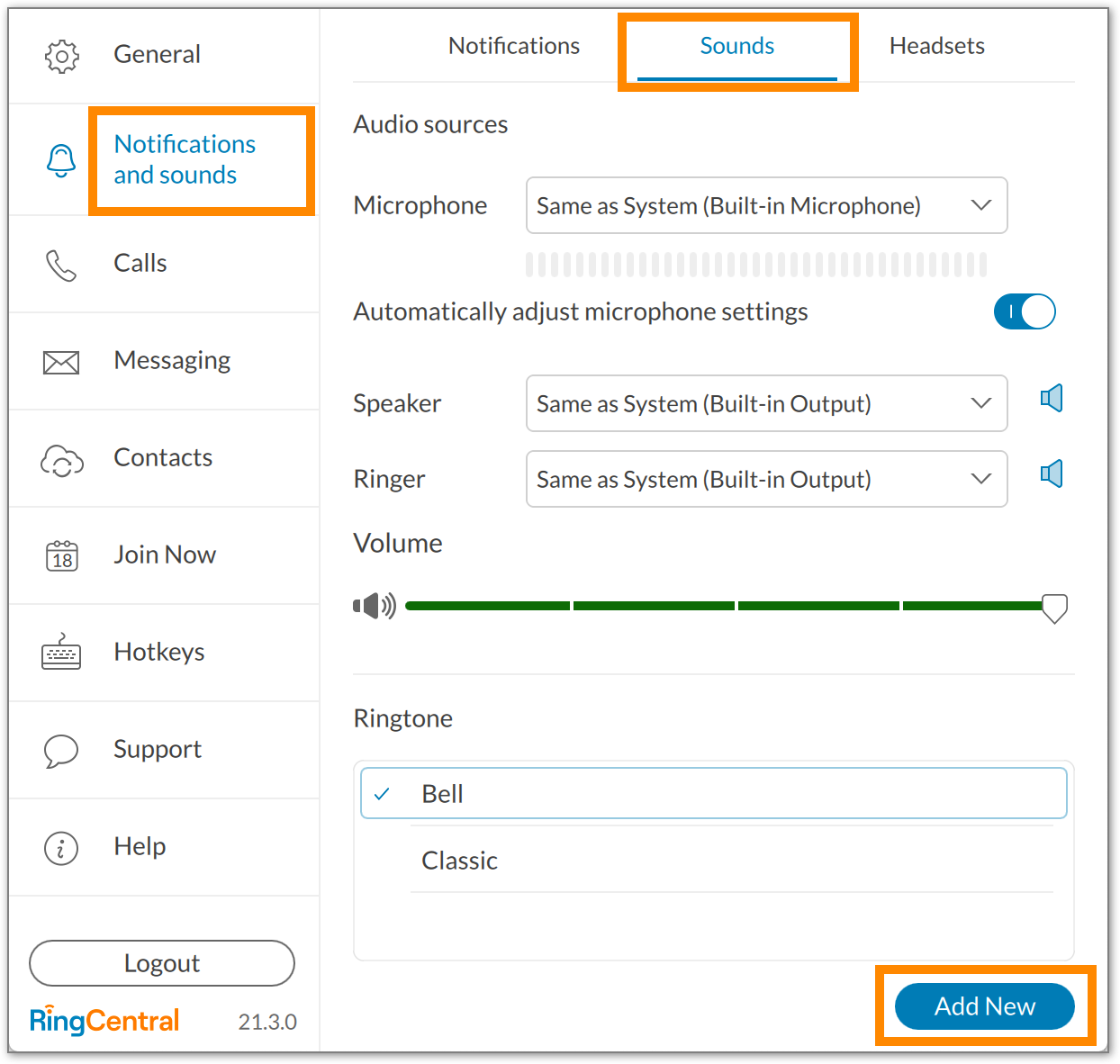 customer calling ringtone